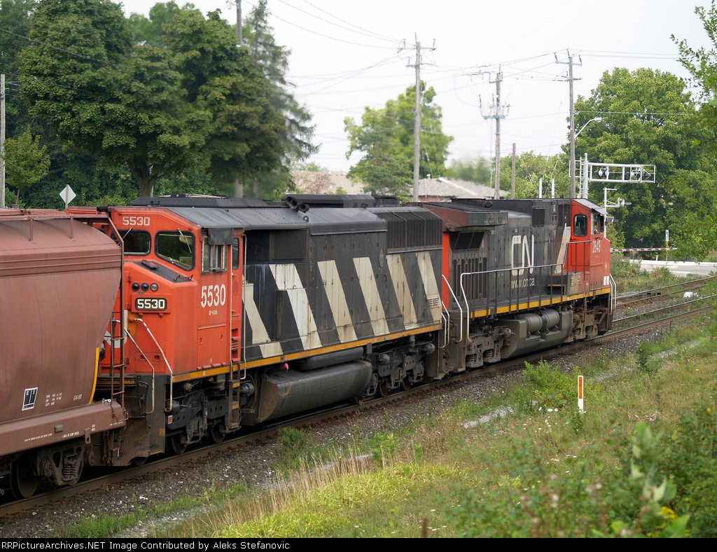 CN 391 going through Hardy